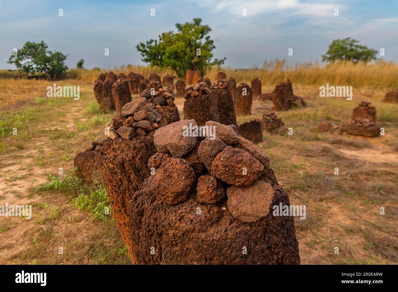 Senegambian stone circles hi-res stock photography and images - Alamy