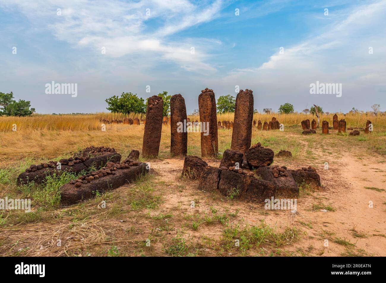 Senegambian stone circle hi-res stock photography and images - Alamy