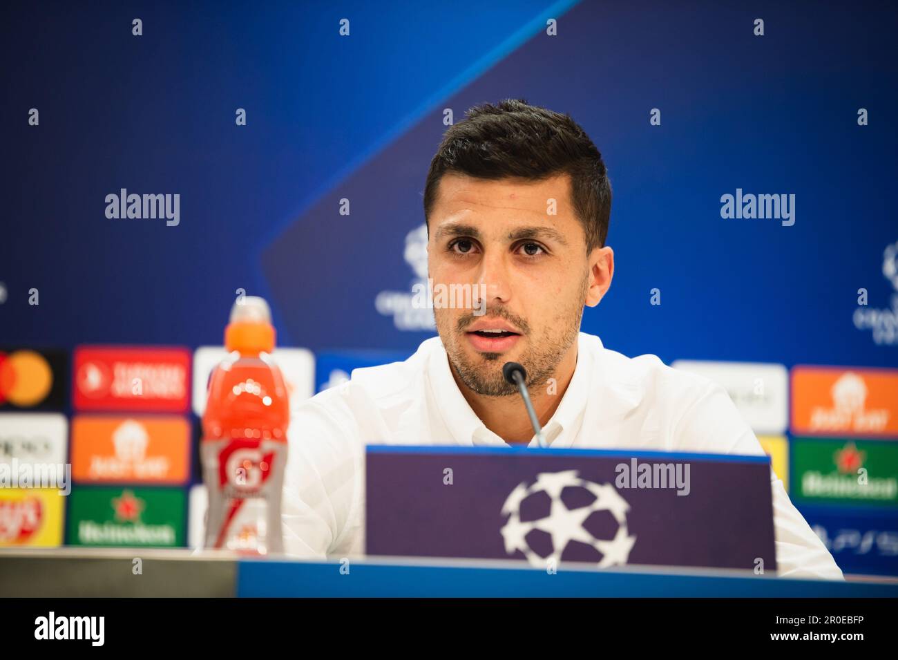 Madrid, Spain. 08th May, 2023. Rodrigo Hernandez “Rodri” (Manchester ...