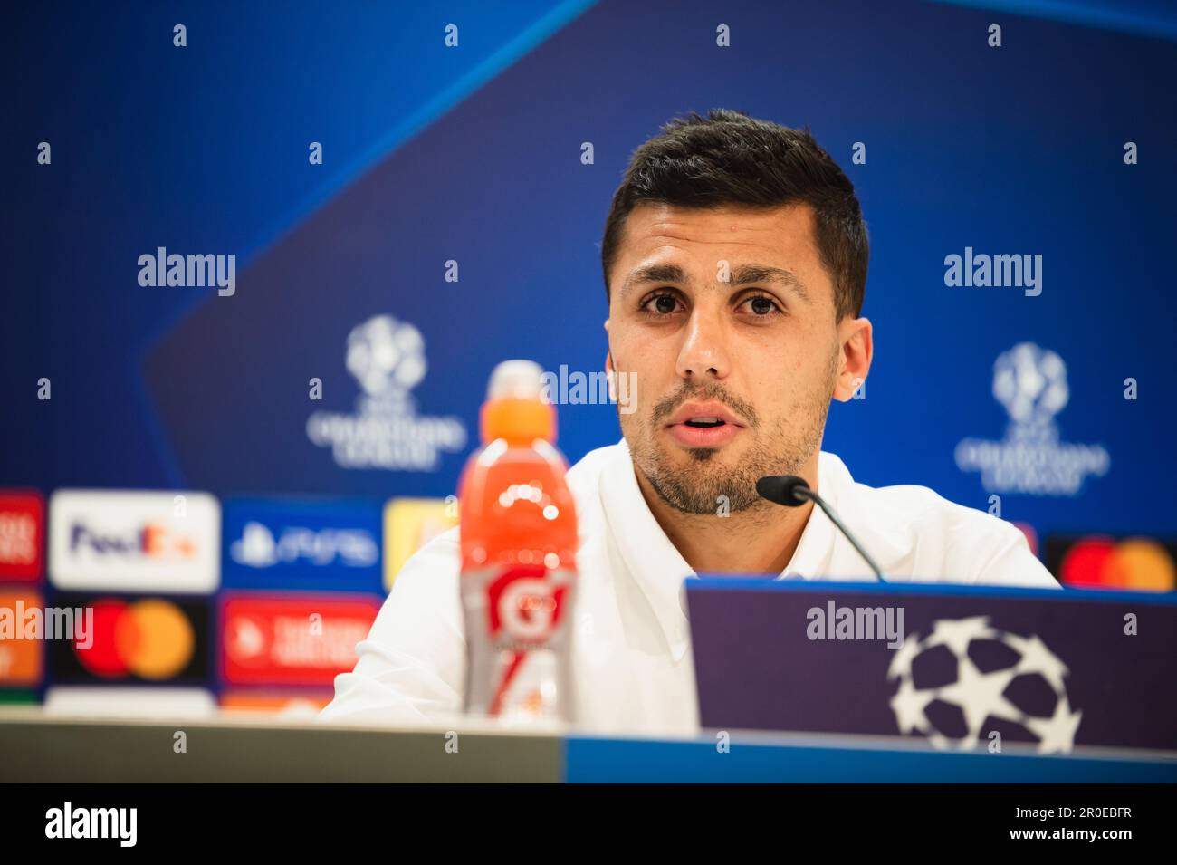 Madrid, Spain. 08th May, 2023. Rodrigo Hernandez “Rodri” (Manchester ...