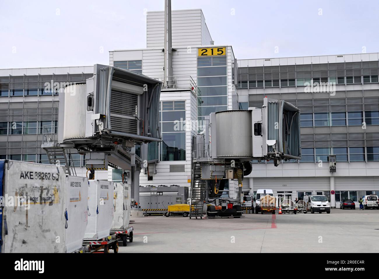 Impressions from Franz Josef Strauss Airport in Munich on May 8th, 2023 ...