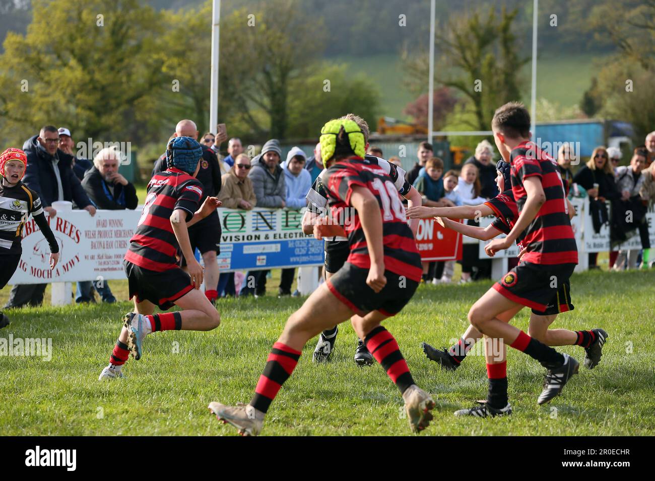 Tumble RFC Scarlets Cup Final 2023 Stock Photo - Alamy