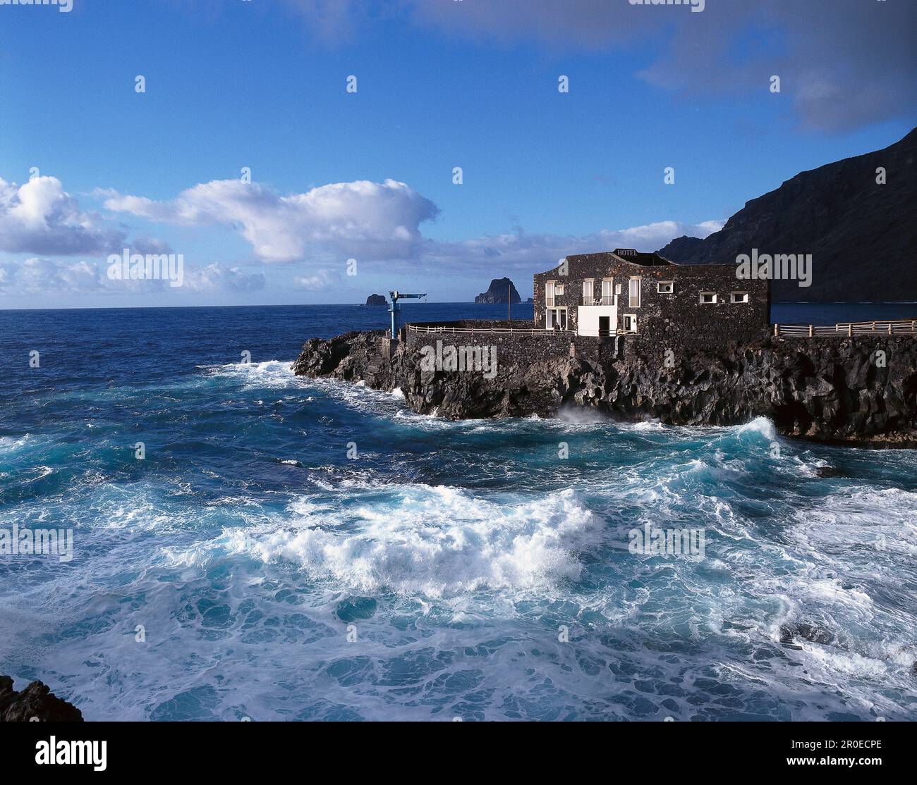 Smallest Hotel of the world, Hotel Punta Grande on the waterfront, Las ...