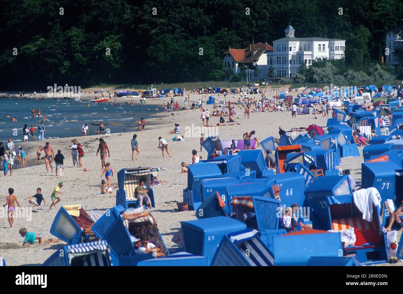Strand, Ostseebad Binz, Ruegen, Mecklenburg-Vorpommern Deutschland ...