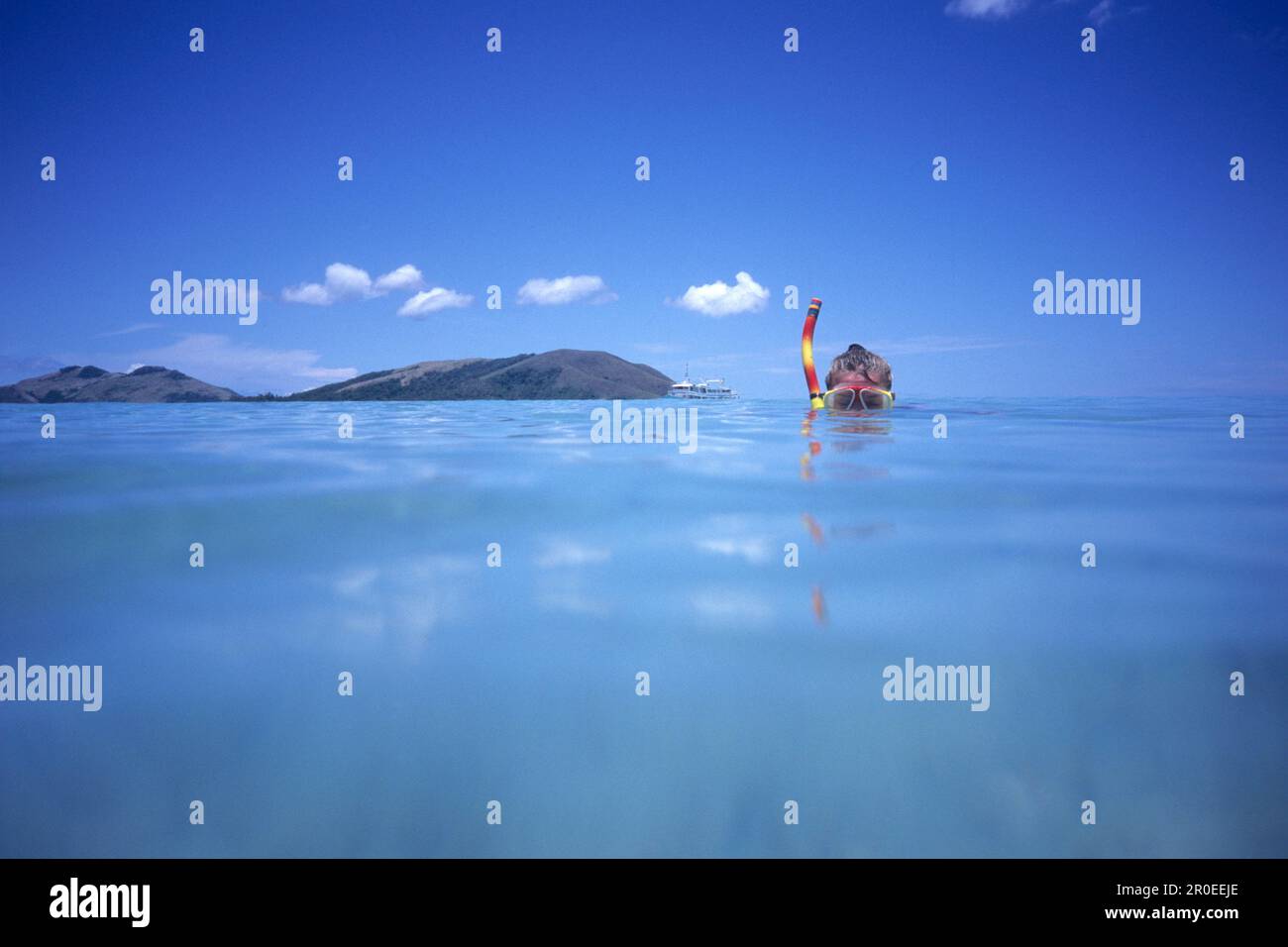 Blue lagoon fiji snorkel hi-res stock photography and images - Alamy