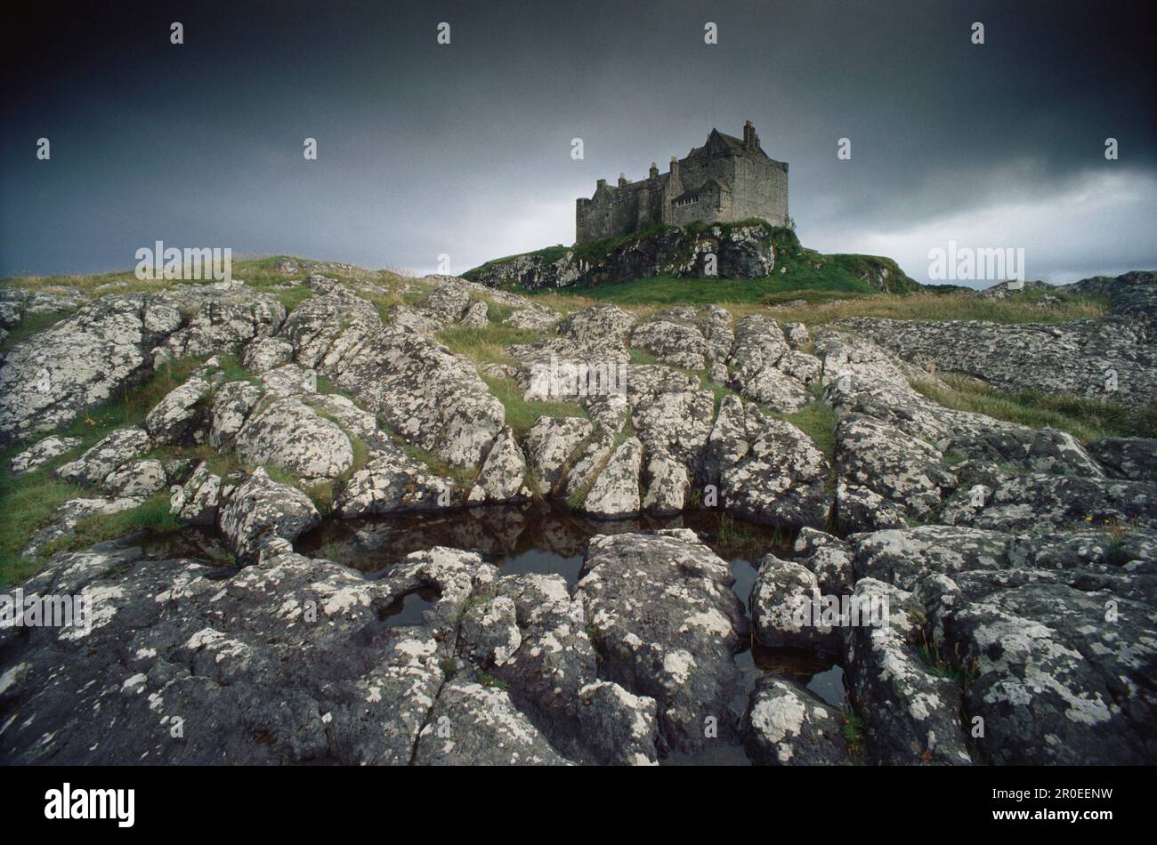 Ruins of Duart Castle, Isle of Mull, Inner Hebrides, Scotland, Great ...