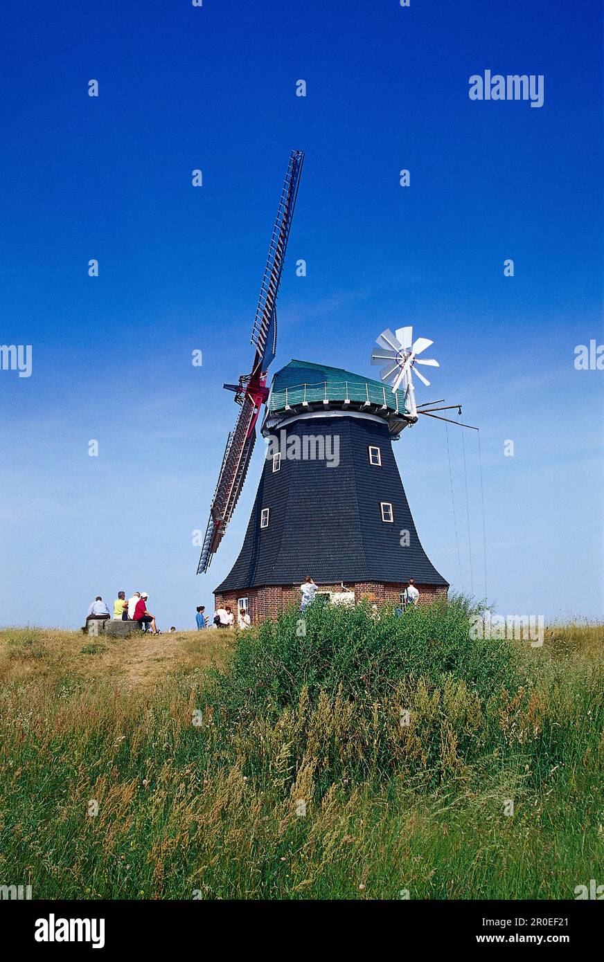 Side view windmill hi-res stock photography and images - Alamy