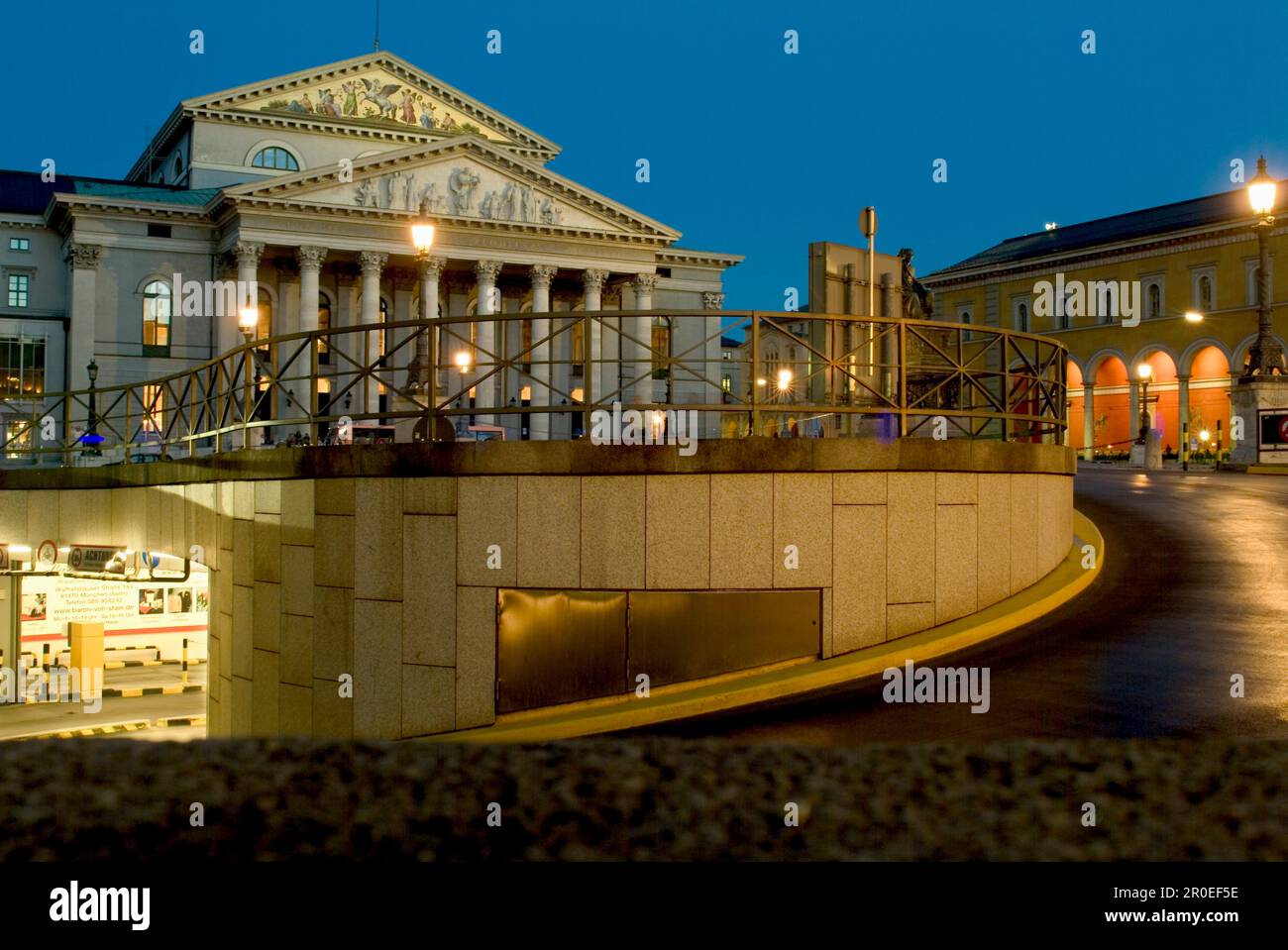 National theater, Max-Josef-Square, Munich, Bavaria, Germany Stock ...