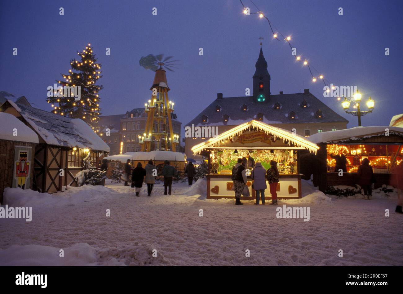 Christmas market, Annaberg-Buchholz, Ore Mountains, Saxony, Germany ... Christmas market, Annaberg-Buchholz, Ore Mountains, Saxony, Germany ...