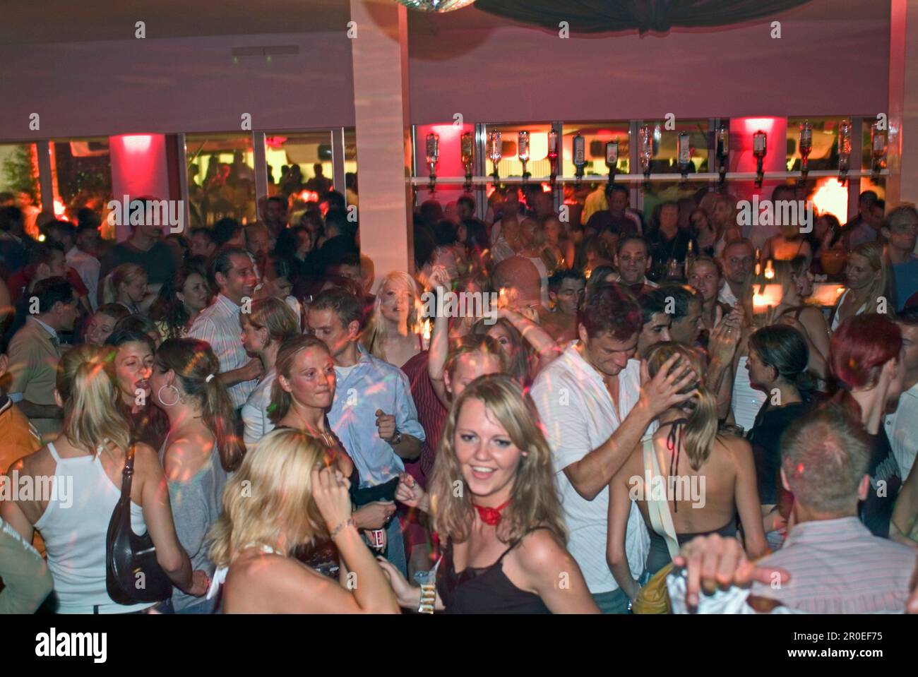 People dancing in 8 seasons Club, Nightlife, Munich, Bavaria, Germany ...