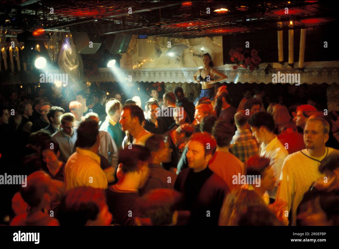 Disco Madleine Wunderbar, Ischgl Oesterreich Stock Photo - Alamy