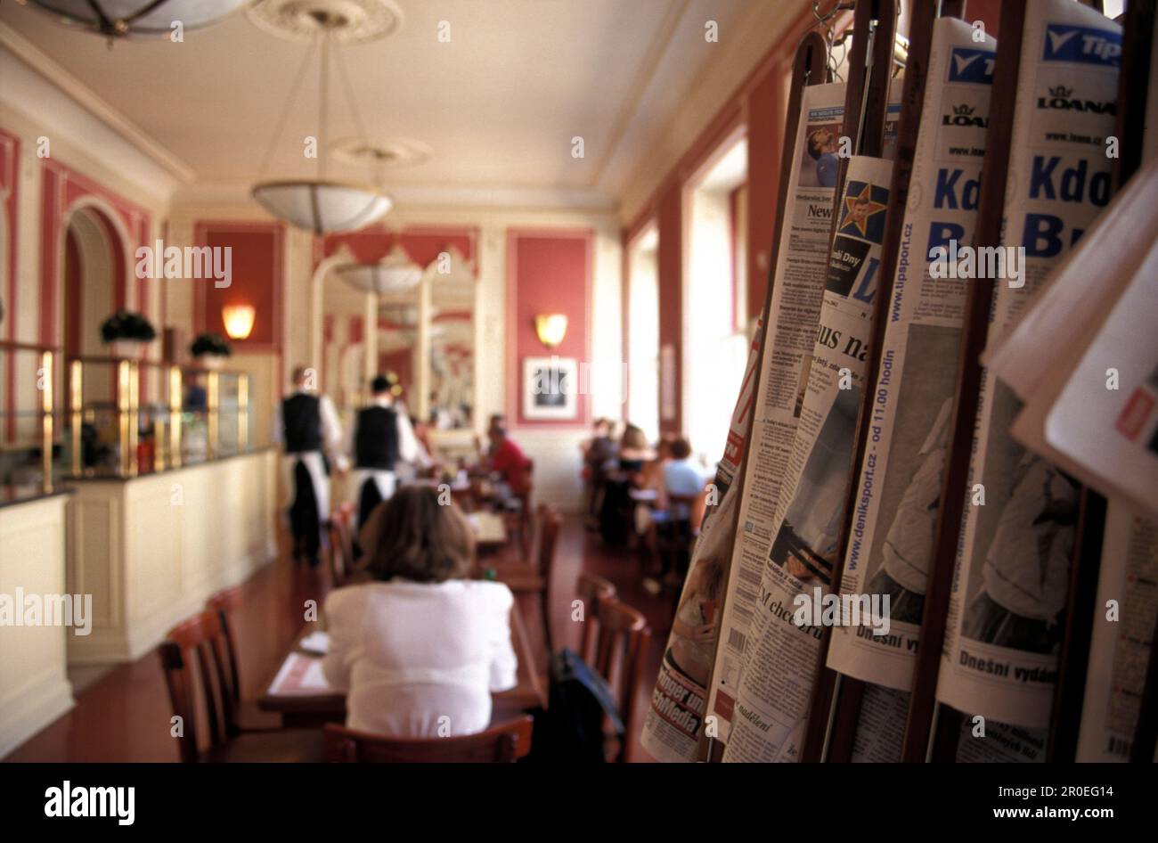 Prag cafe louvre hi-res stock photography and images - Alamy