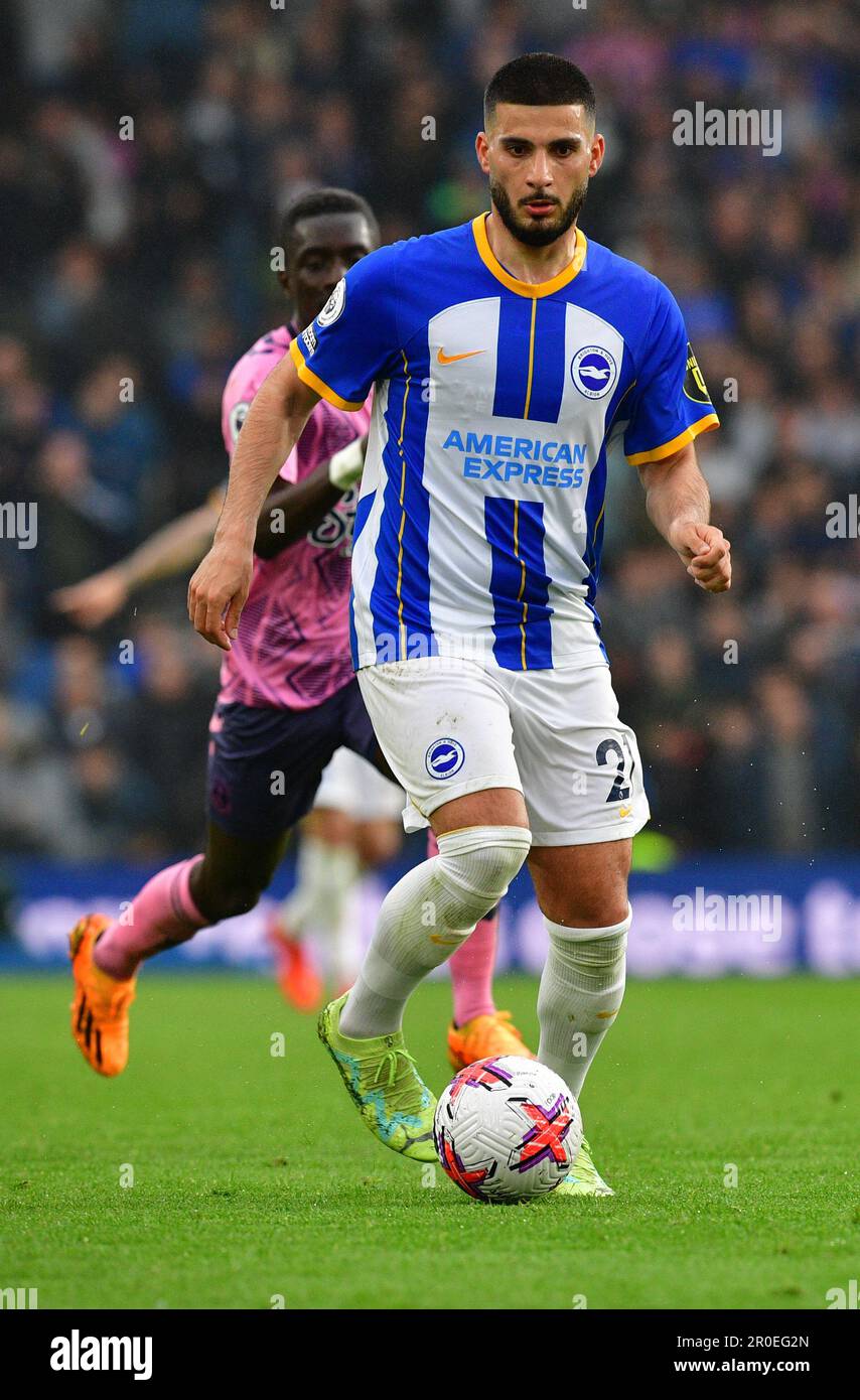 Brighton, UK. 08th May, 2023. Deniz Undav of Brighton and Hove Albion ...