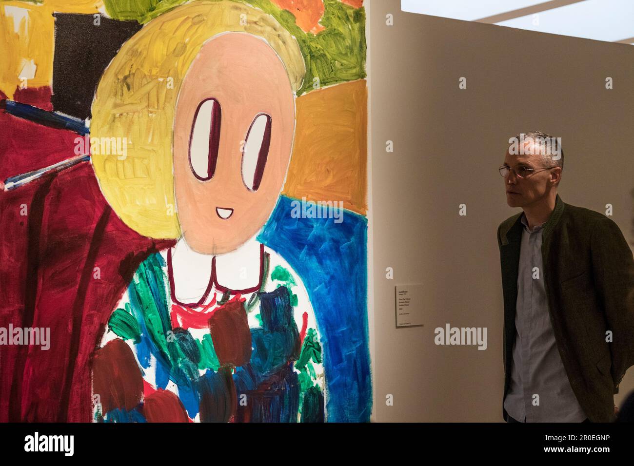 UNTITLED (FRANZI) 2022 BY ANDRE BUTZER PORTRAIT OF THE GERMAN ...