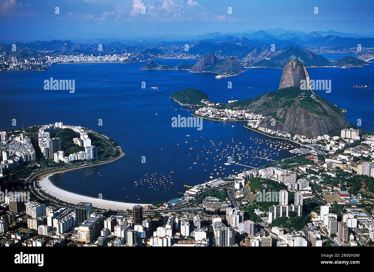 Rio de janeiro beach from above hi-res stock photography and images - Alamy
