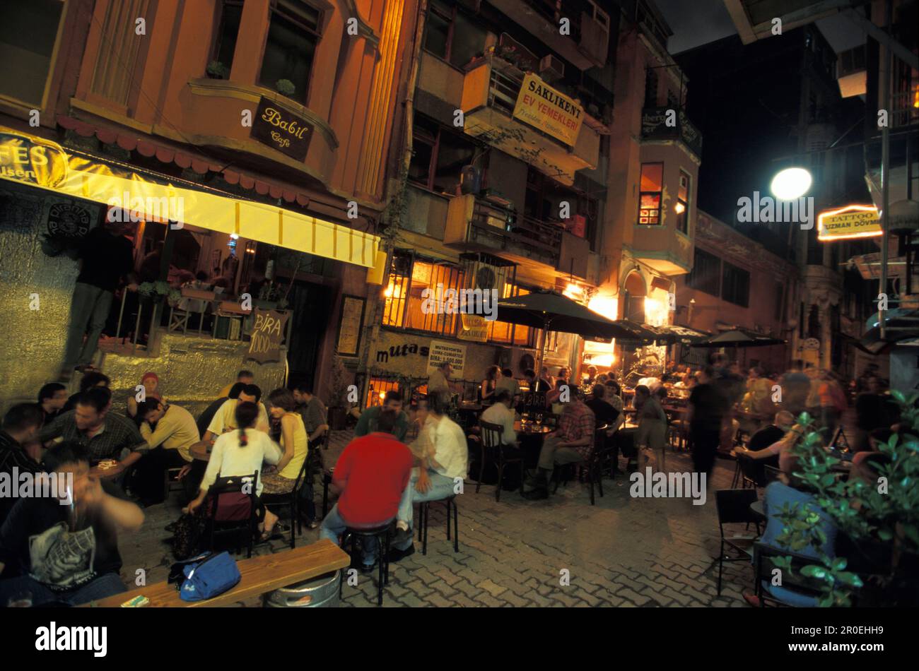 Bar, Beyoglu, Istanbul Turkey Stock Photo - Alamy