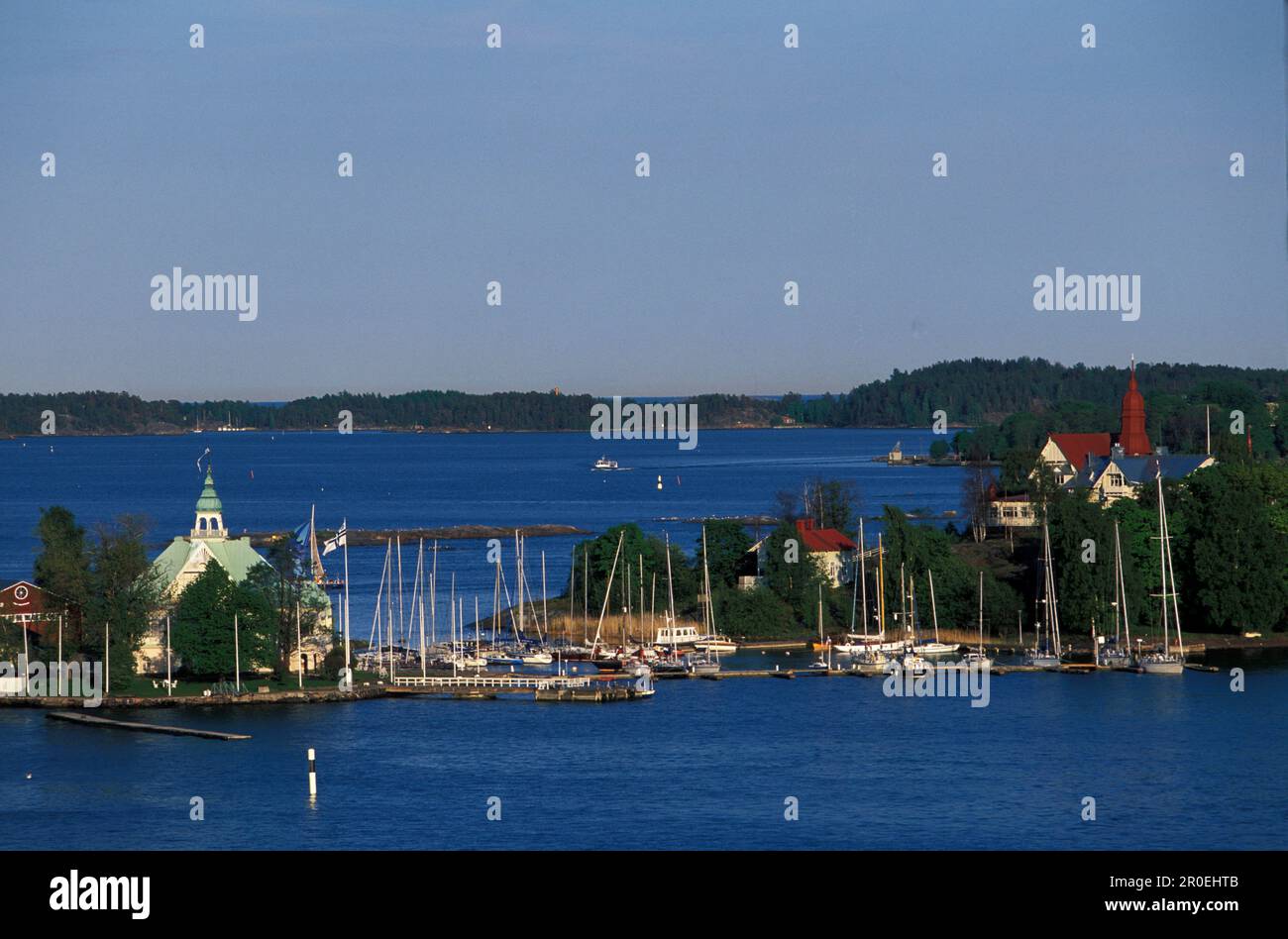 Harbour, Valkosaari and Luoto Island, Helsinki Finland Stock Photo - Alamy