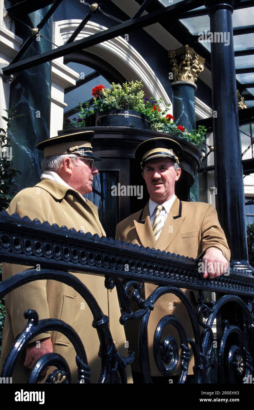 Portiers, Shelborne Hotel, Dublin Ireland Stock Photo - Alamy