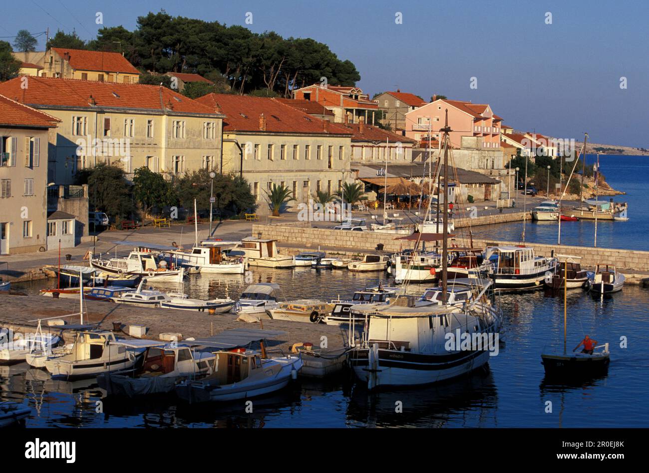 Harbour, Sali, Dugi Otok Island, Zadar Archipelago Croatia Stock Photo ...