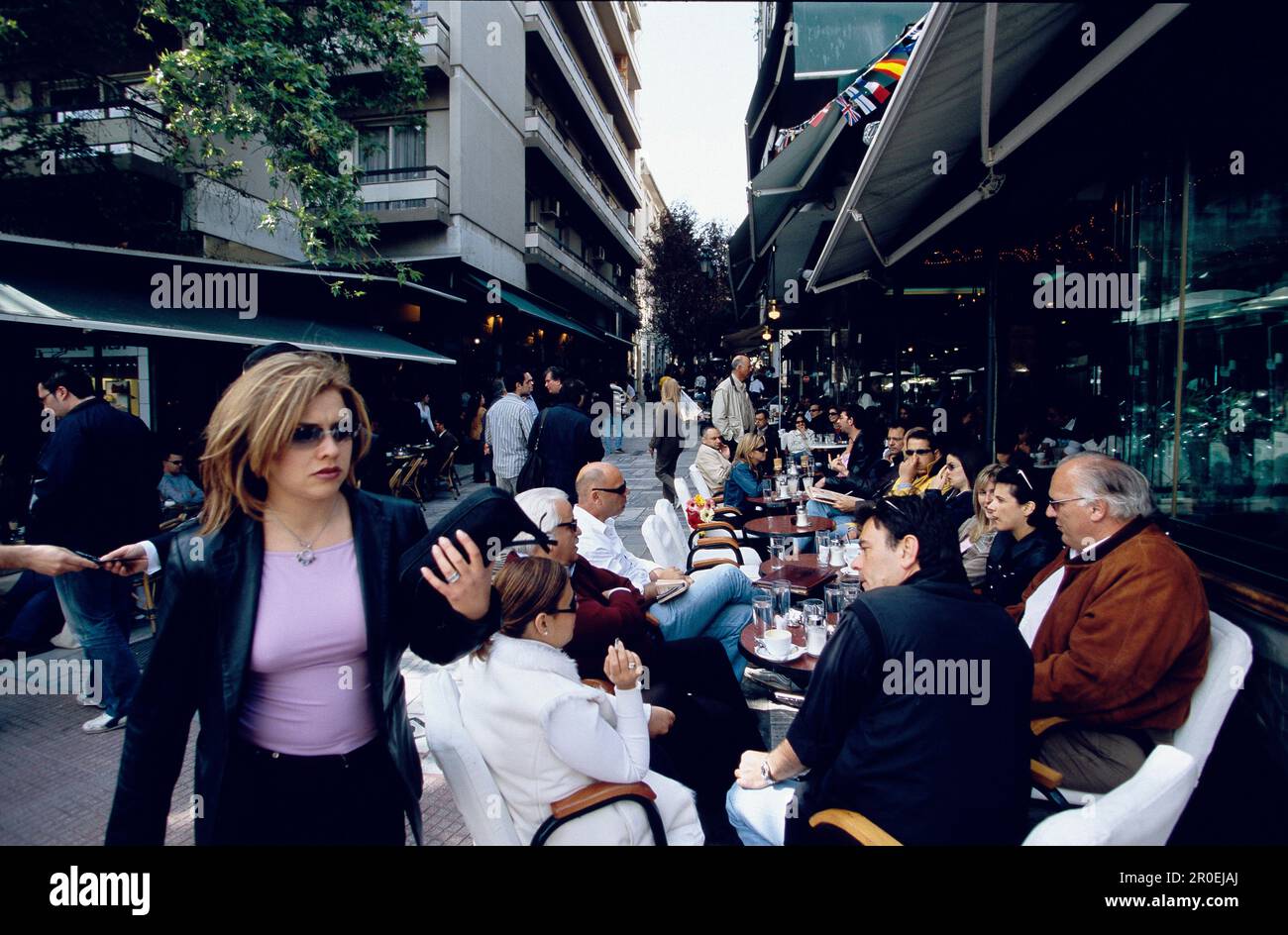 Athens street kolonaki hi-res stock photography and images - Alamy