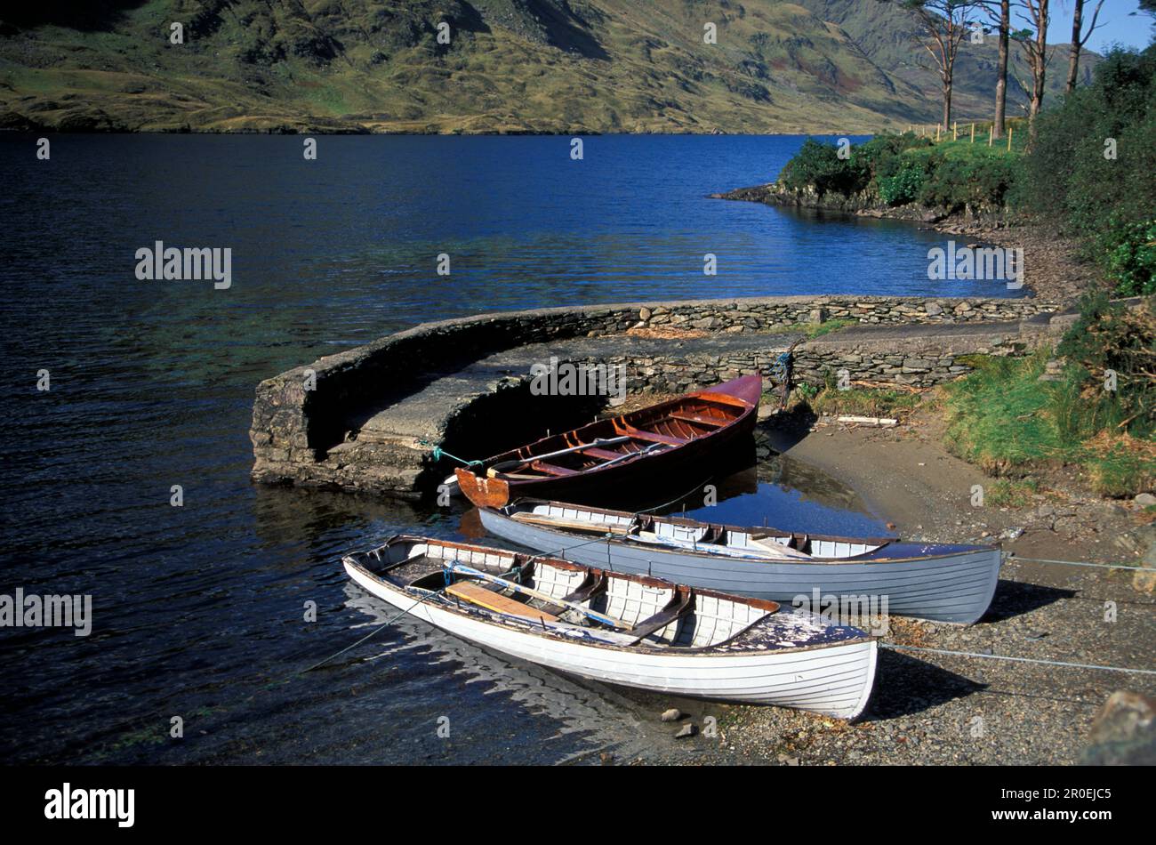 Doo Lough, Delphi, Co. Mayo Irland Stock Photo - Alamy