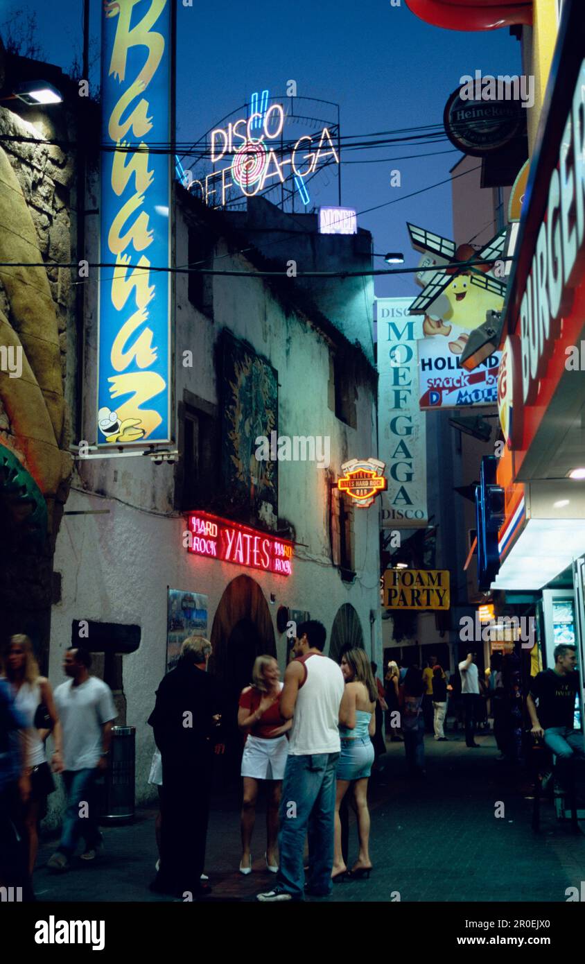 Strip Lights Nightlife Costa Brava, Striplights and disco, night life ...