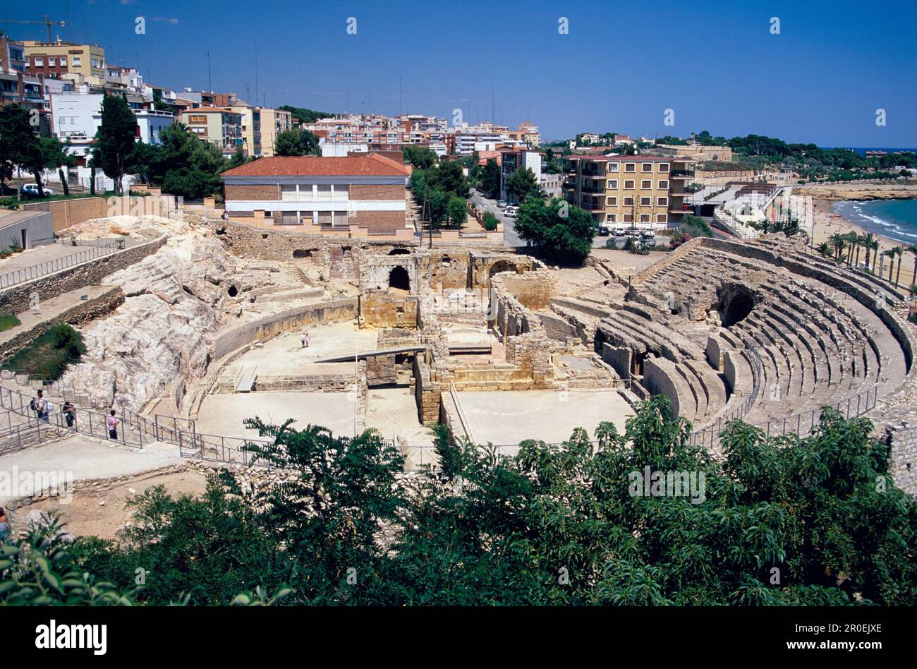 Roman Amphitheatre, Spain, Tarragona, Catalonia, Spain Stock Photo - Alamy