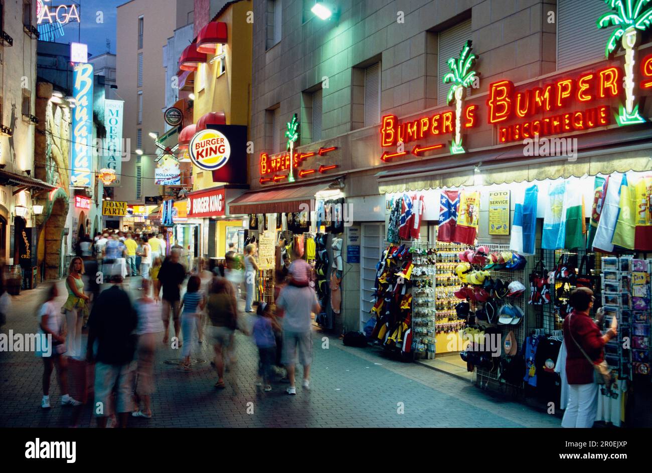 Strip Lights Nightlife Costa Brava, Striplights and disco, night life ...