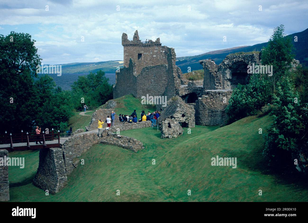 Castle Urquart, Loch Ness, Ivernesshire Highlands, Scotland, United ...