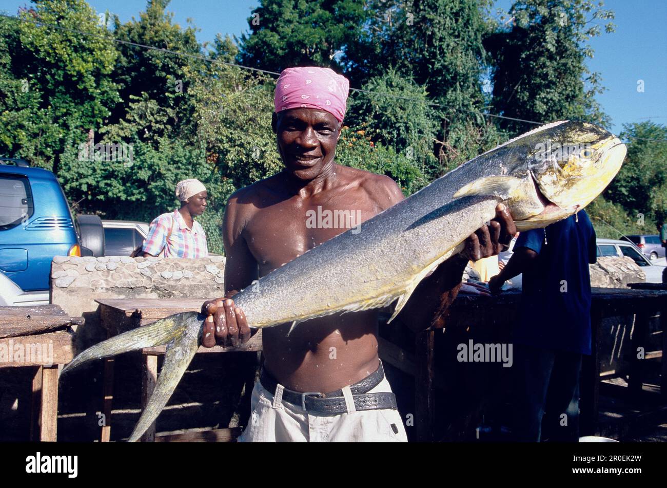 Tobago fishermen hi-res stock photography and images - Alamy