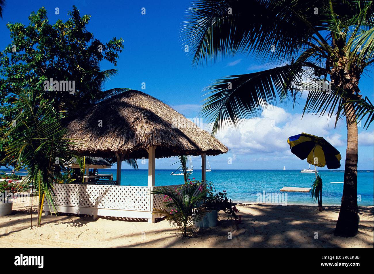 Hut on Pigeon Point Beach, Tobago Caribbean Stock Photo - Alamy Hut on Pigeon Point Beach, Tobago Caribbean Stock Photo - Alamy