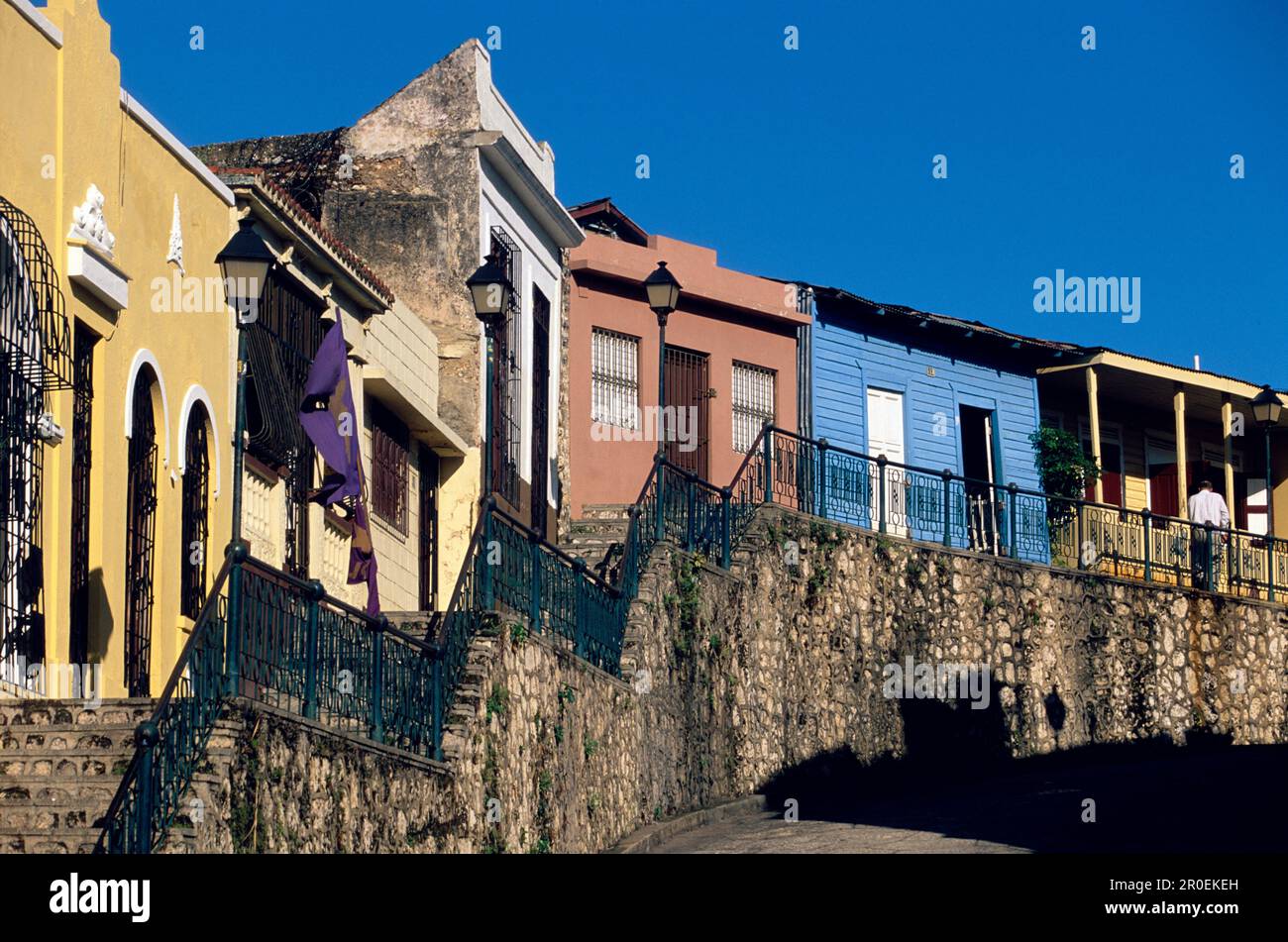 Facades, Houses Colonial City, Houses in the Colonial City, Santo ...