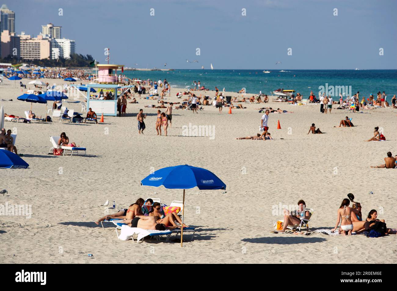 Beach, South Beach, Miami, Florida USA Stock Photo - Alamy