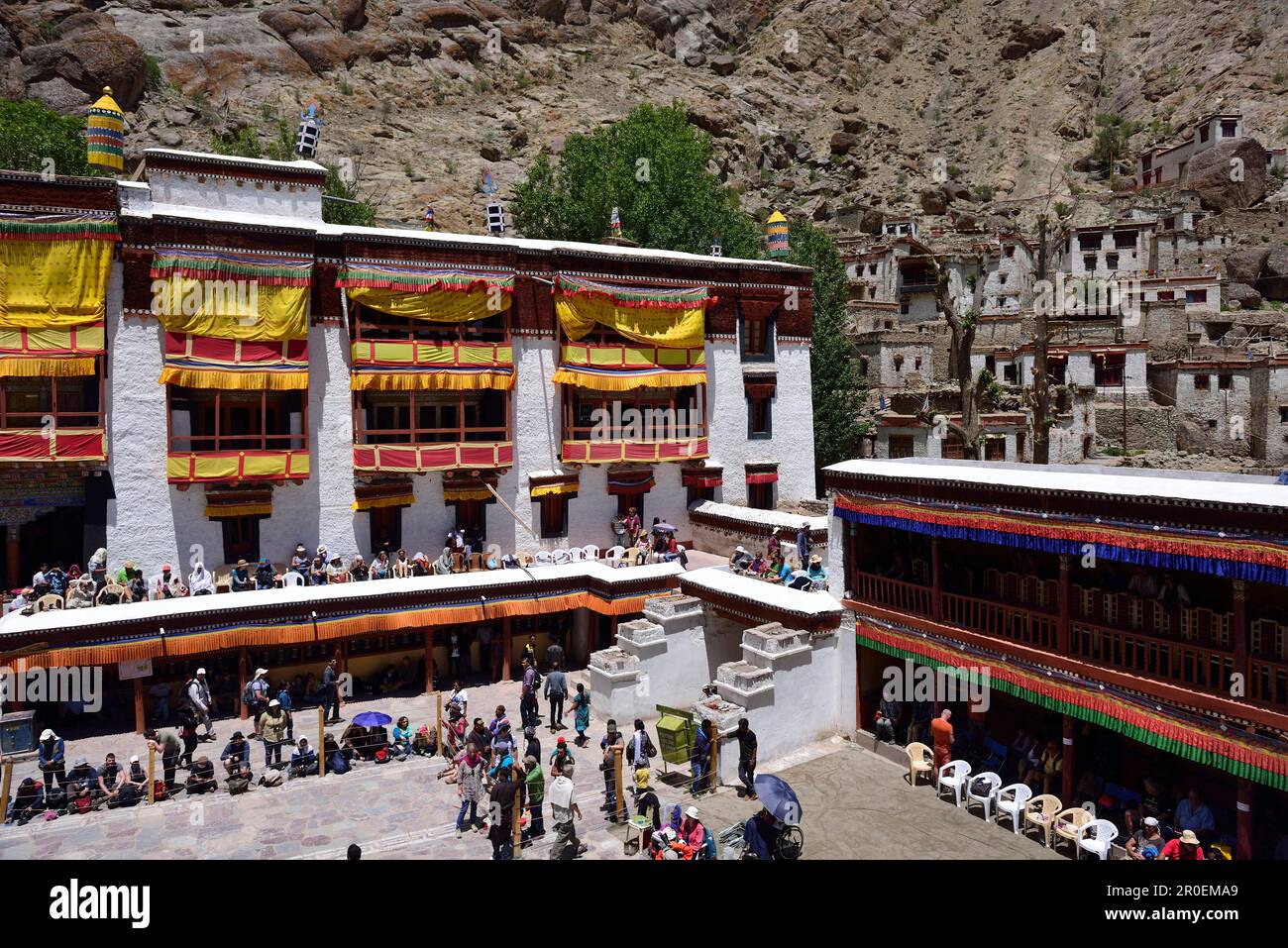 Hemis Festival, Hemis Monastery, Ladakh, Jammu and Kashmir, India Stock ...