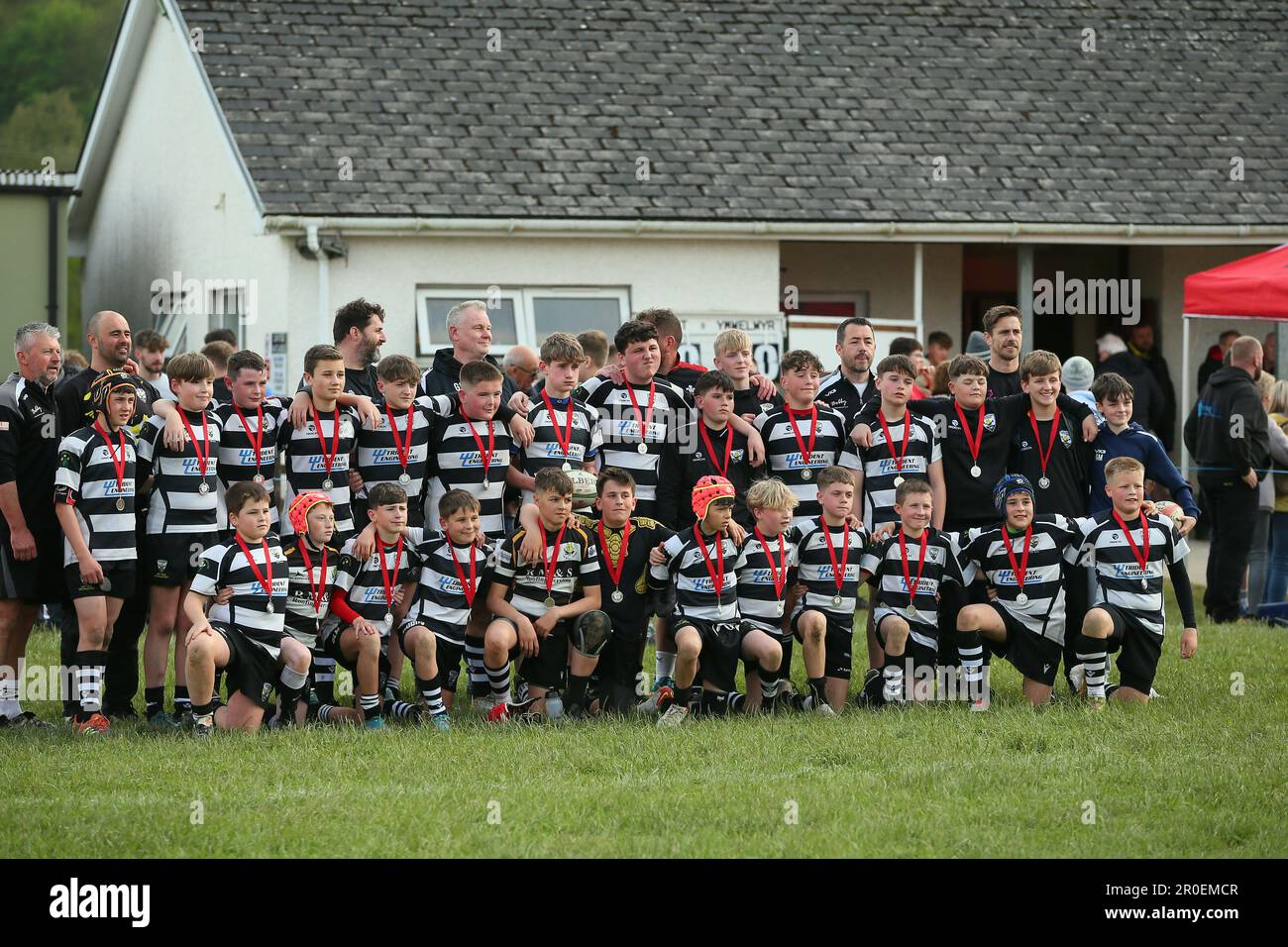 Tumble RFC Scarlets Cup Final 2023 Stock Photo - Alamy