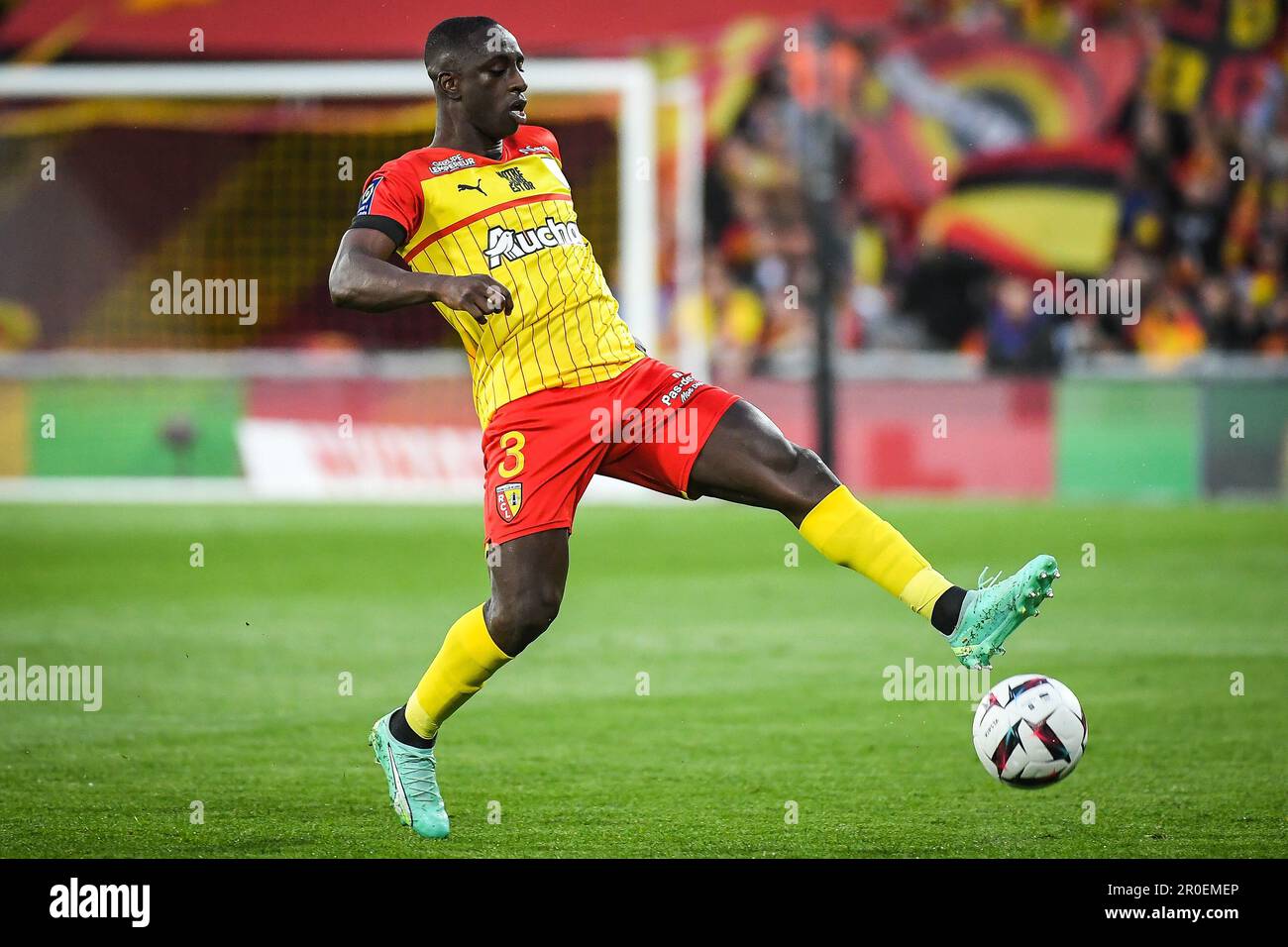 Deiver MACHADO of Lens during the French championship Ligue 1 football ...