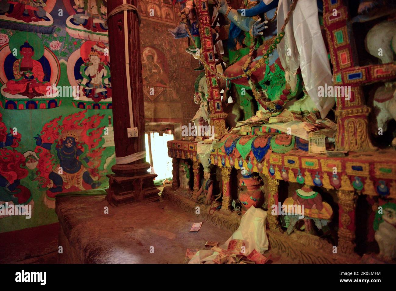 Manjushree Temple, Alchi Monastery, Ladakh, Jammu and Kashmir, India ...
