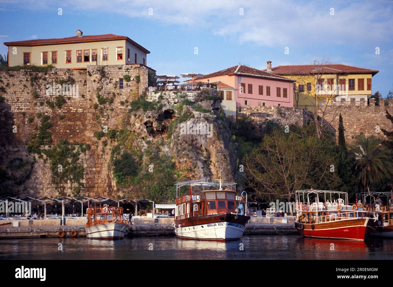 Antalya, Hafen, Tuerkische Riviera Tuerkei Stock Photo - Alamy
