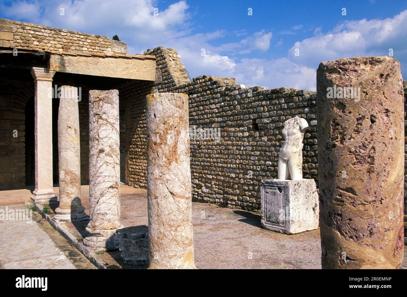 Ruins of Karthago, Roman Villa, Karthago, Tunisia, North Africa, Africa ...