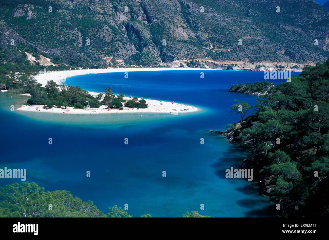 Beach in the Lagoon, Oludeniz, Lycian coast, Turkey Stock Photo - Alamy