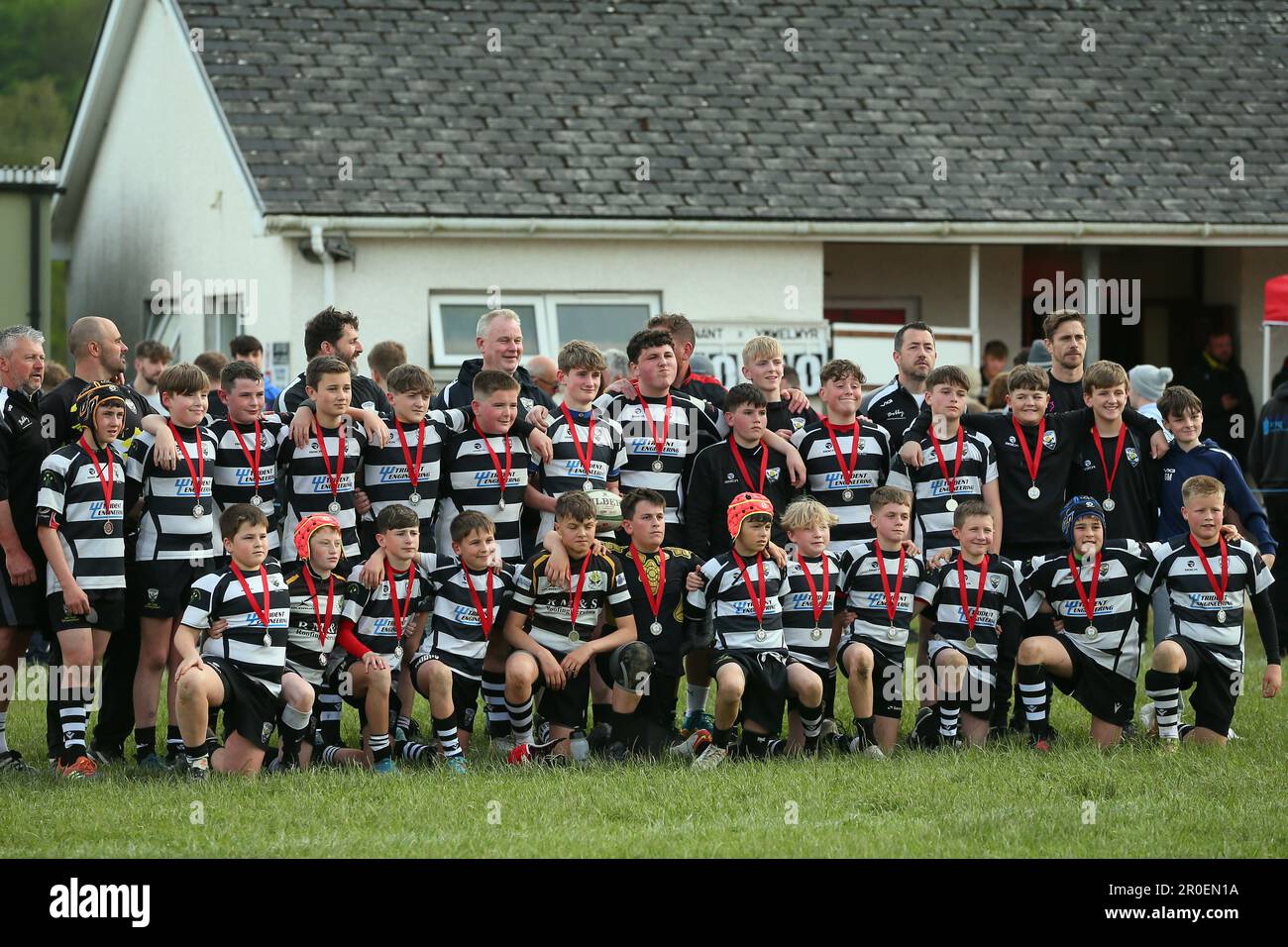 Tumble RFC Scarlets Cup Final 2023 Stock Photo - Alamy