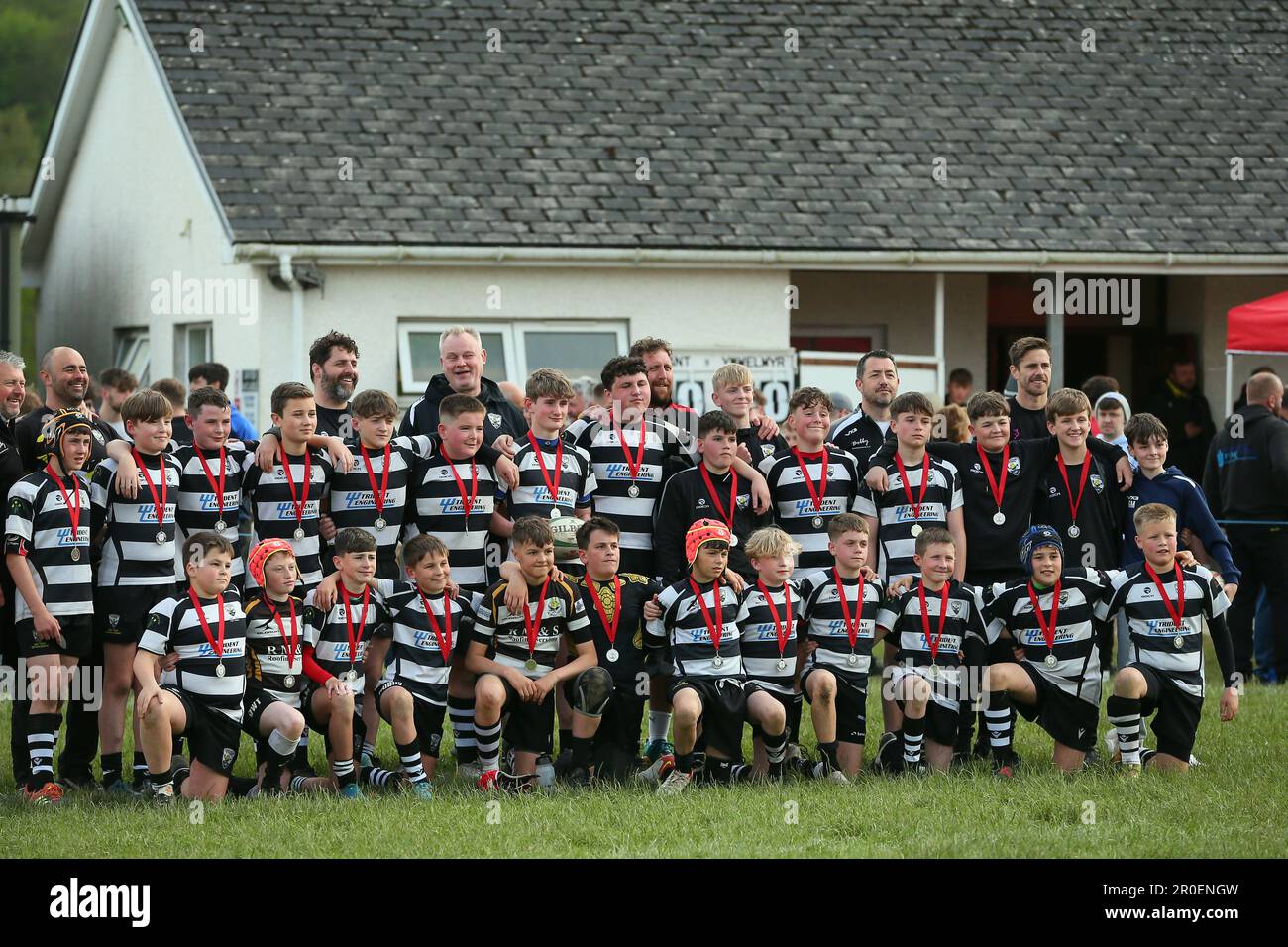 Tumble RFC Scarlets Cup Final 2023 Stock Photo - Alamy