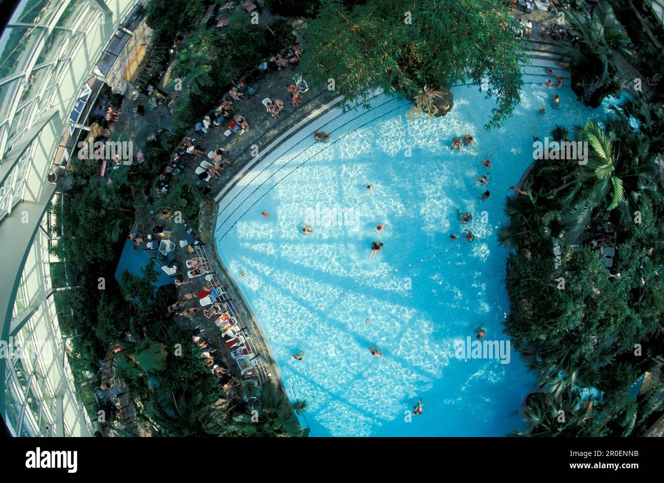 Indoor swimming pool birds eye hi-res stock photography and images - Alamy