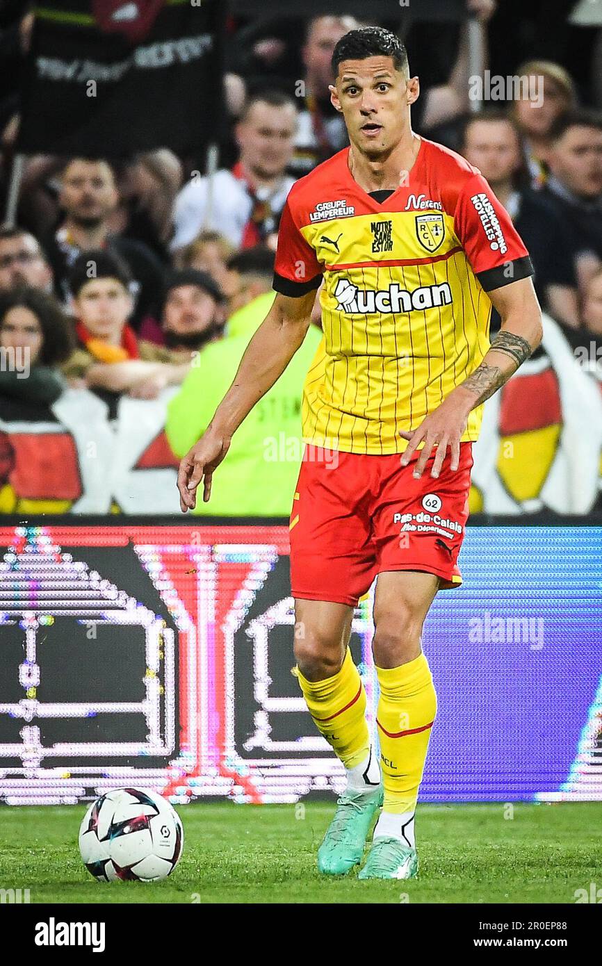 Florian SOTOCA of Lens during the French championship Ligue 1 football ...