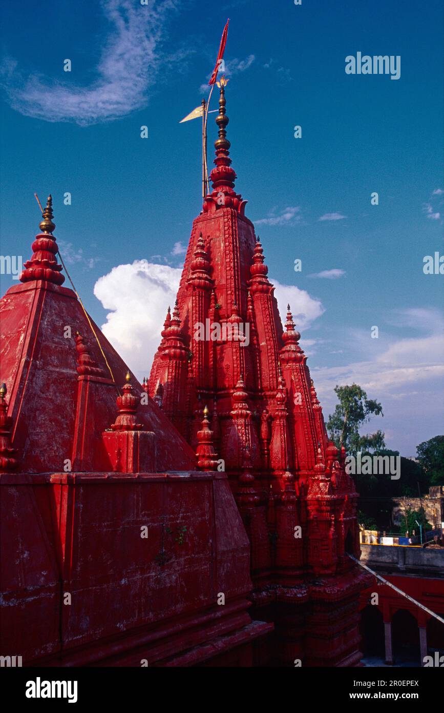 Durga temple, Varanasi, Benares Uttar Pradesh, India Stock Photo - Alamy