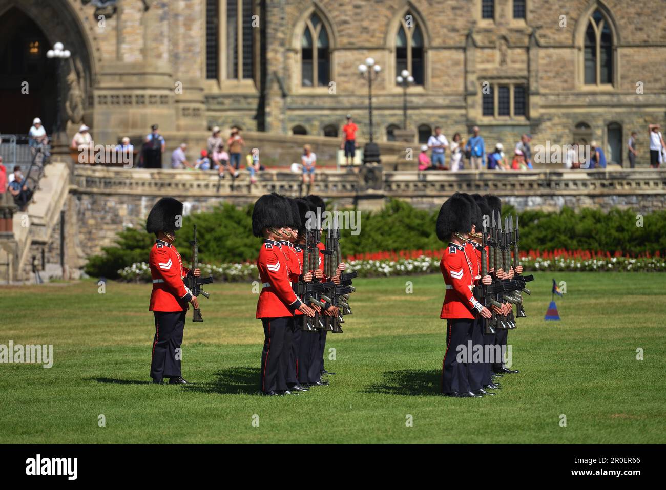 Changing of the Guard, Parliament Hill, Ottawa, Ontario, Canada Stock Photo - Alamy