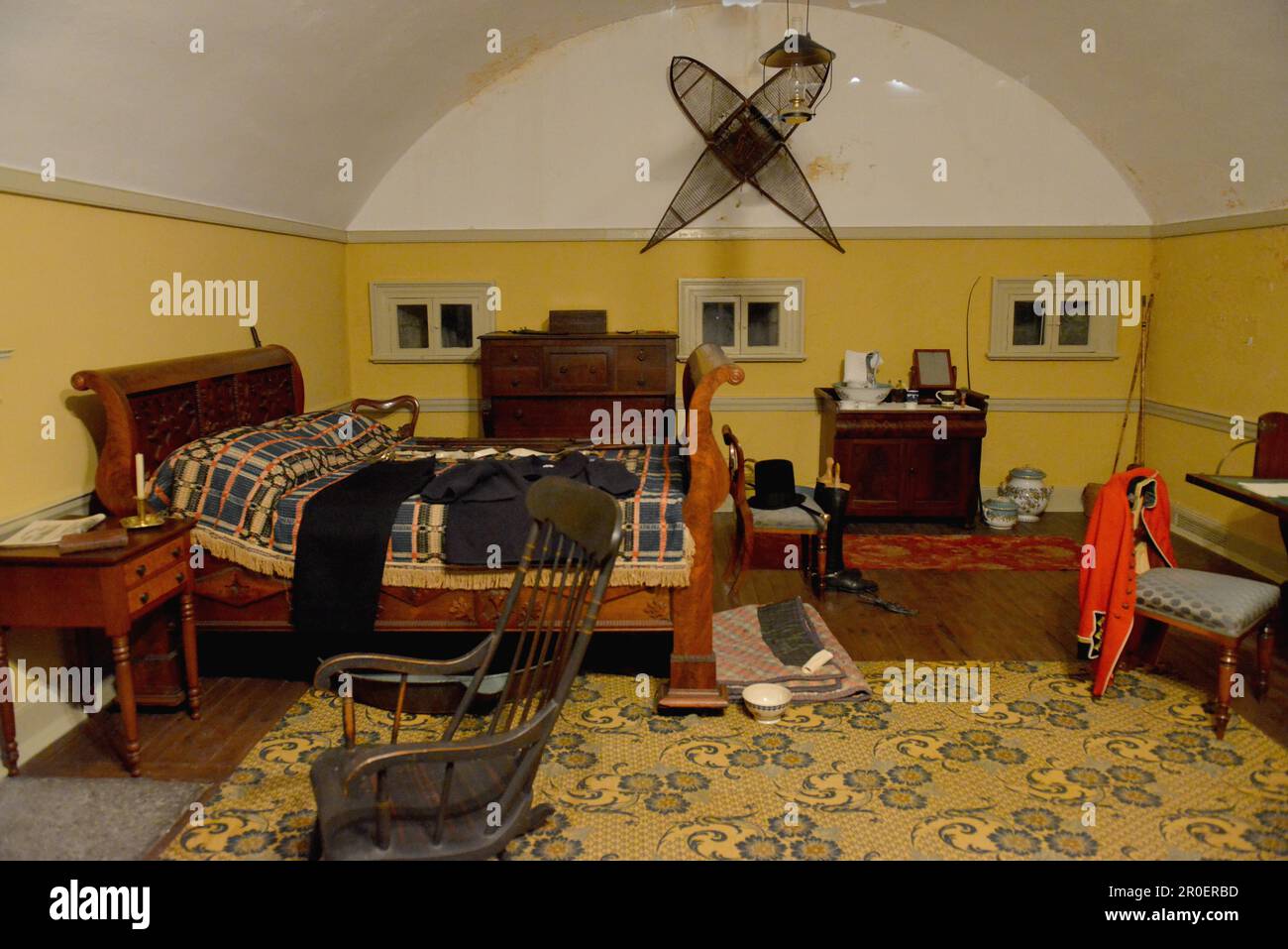 Officers quarters interior hi-res stock photography and images - Alamy