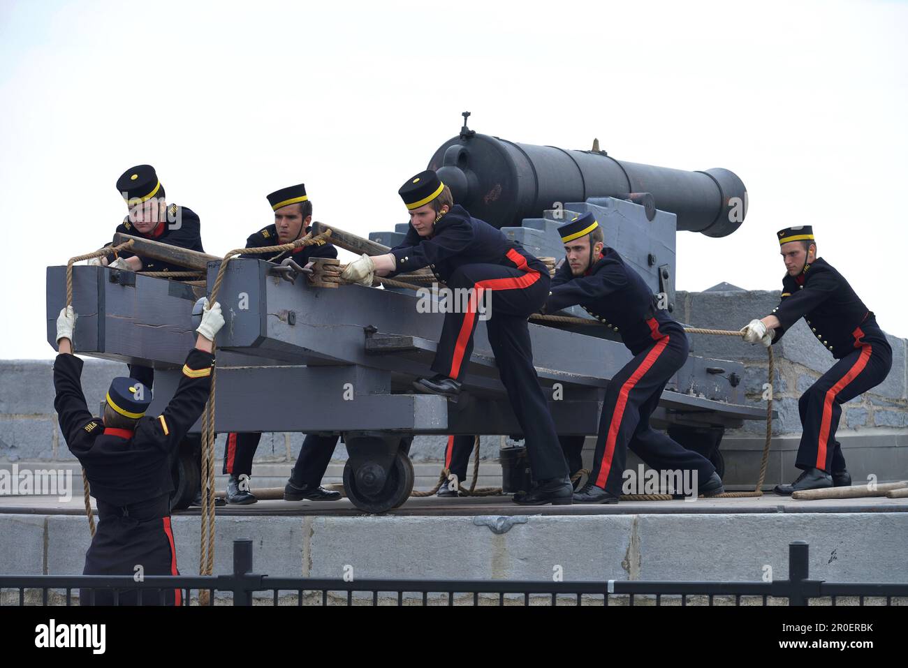 Cannon, Fort Henry, Kingston, Ontario, Canada Stock Photo - Alamy