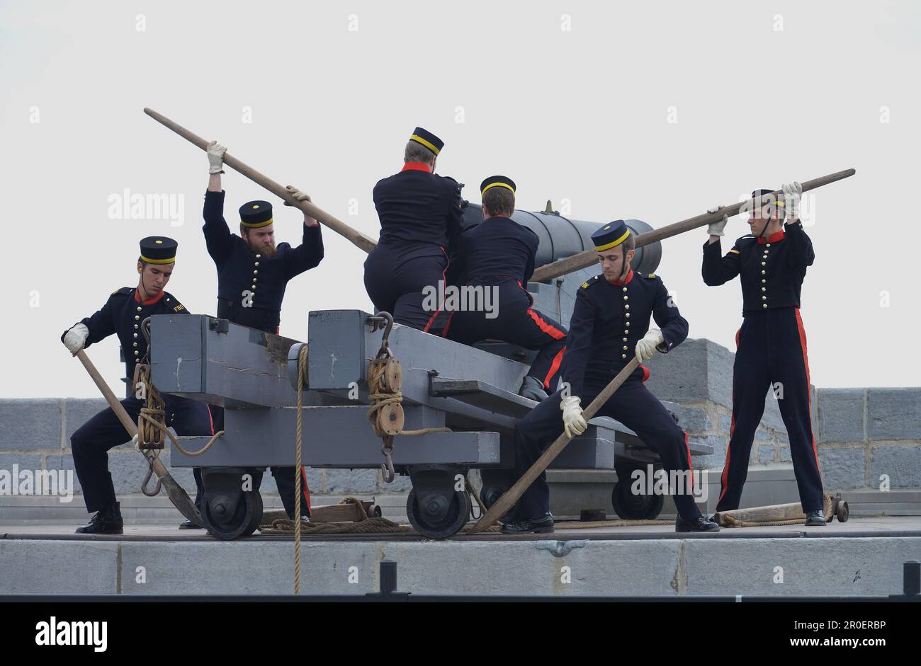 Cannon, Fort Henry, Kingston, Ontario, Canada Stock Photo - Alamy