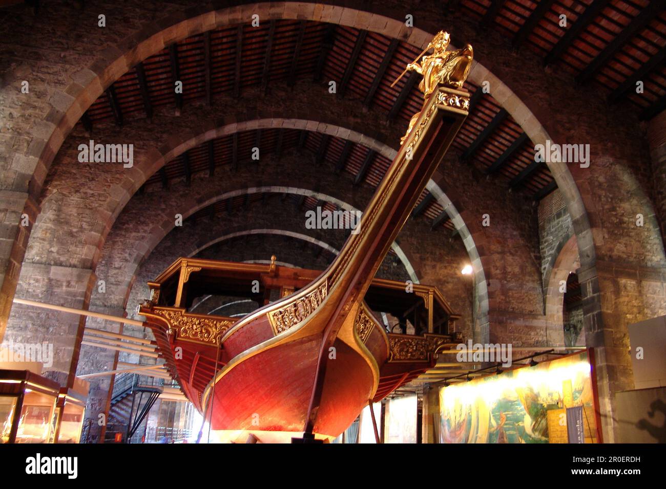 Museo Maritim Drassanes, Barcelona, Spain Stock Photo - Alamy